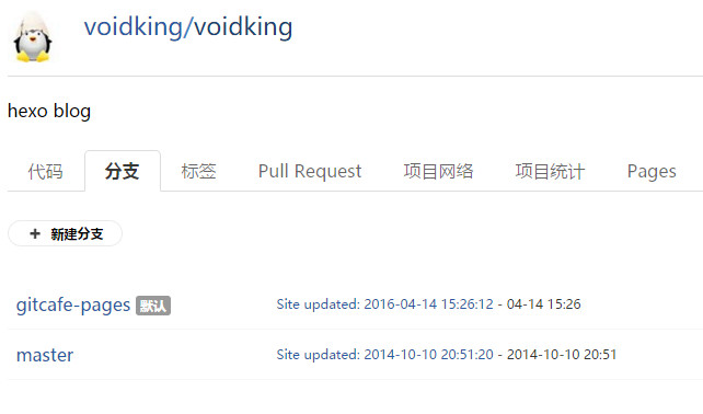 好好学Hexo：迁移博客从gitcafe到coding | 好好学习的郝